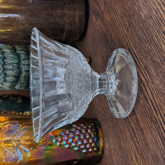 Accents | Vintage Glass Kig Indonesia Dessert Dish | Poshmark